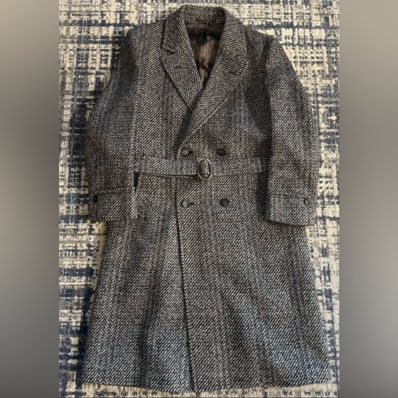 Crombie Aberdeen of Scotland | Jackets & Coats | Mens Gray Herringbone ...